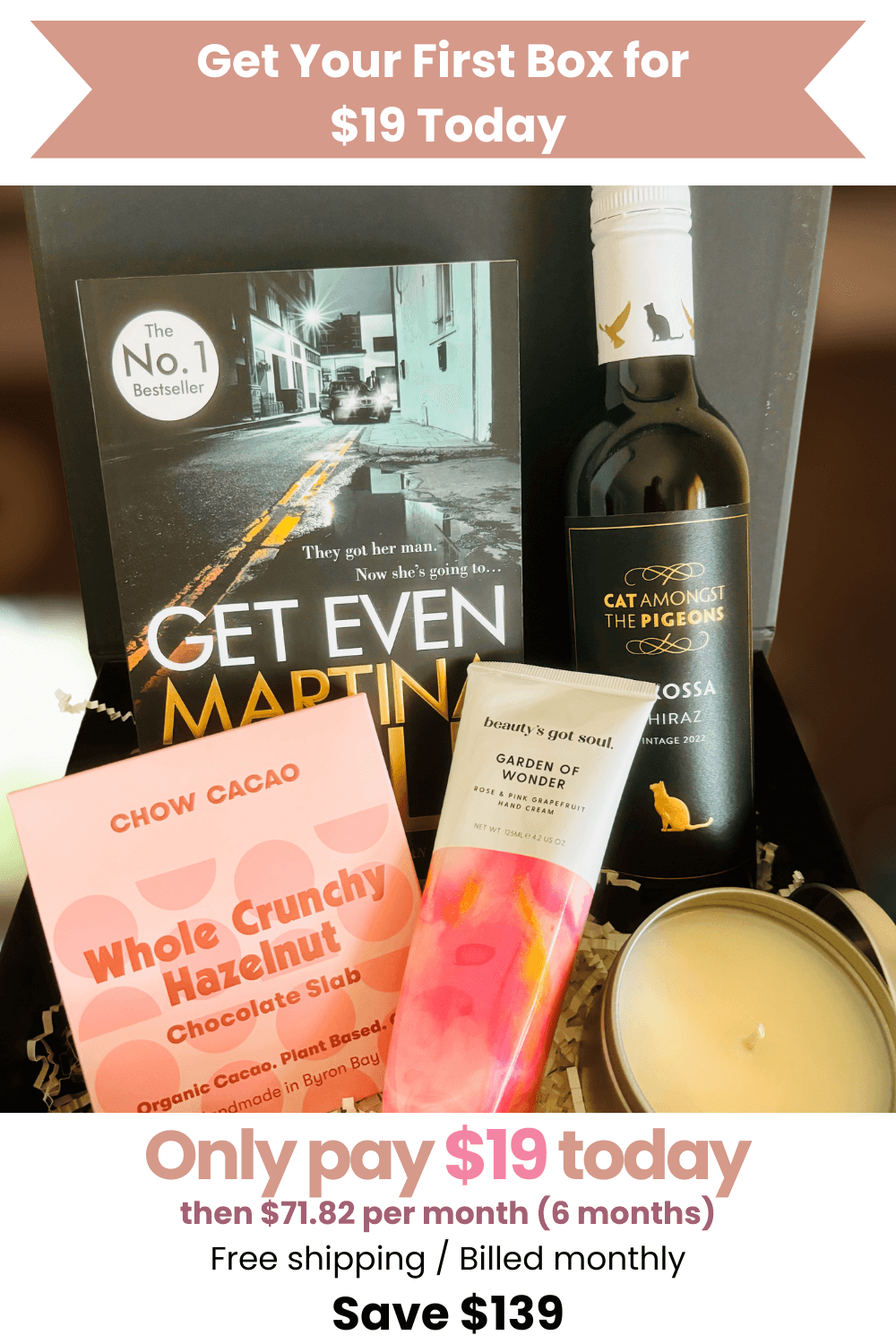 Literary Bliss Box - Book and Wine Subscription Box