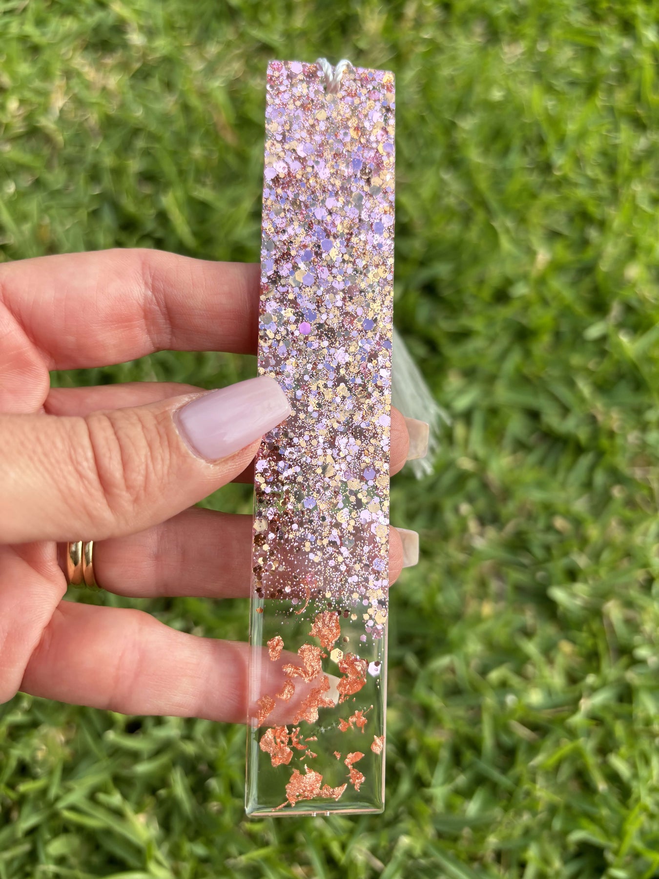 Handmade Resin Bookmark: Hamper My Style