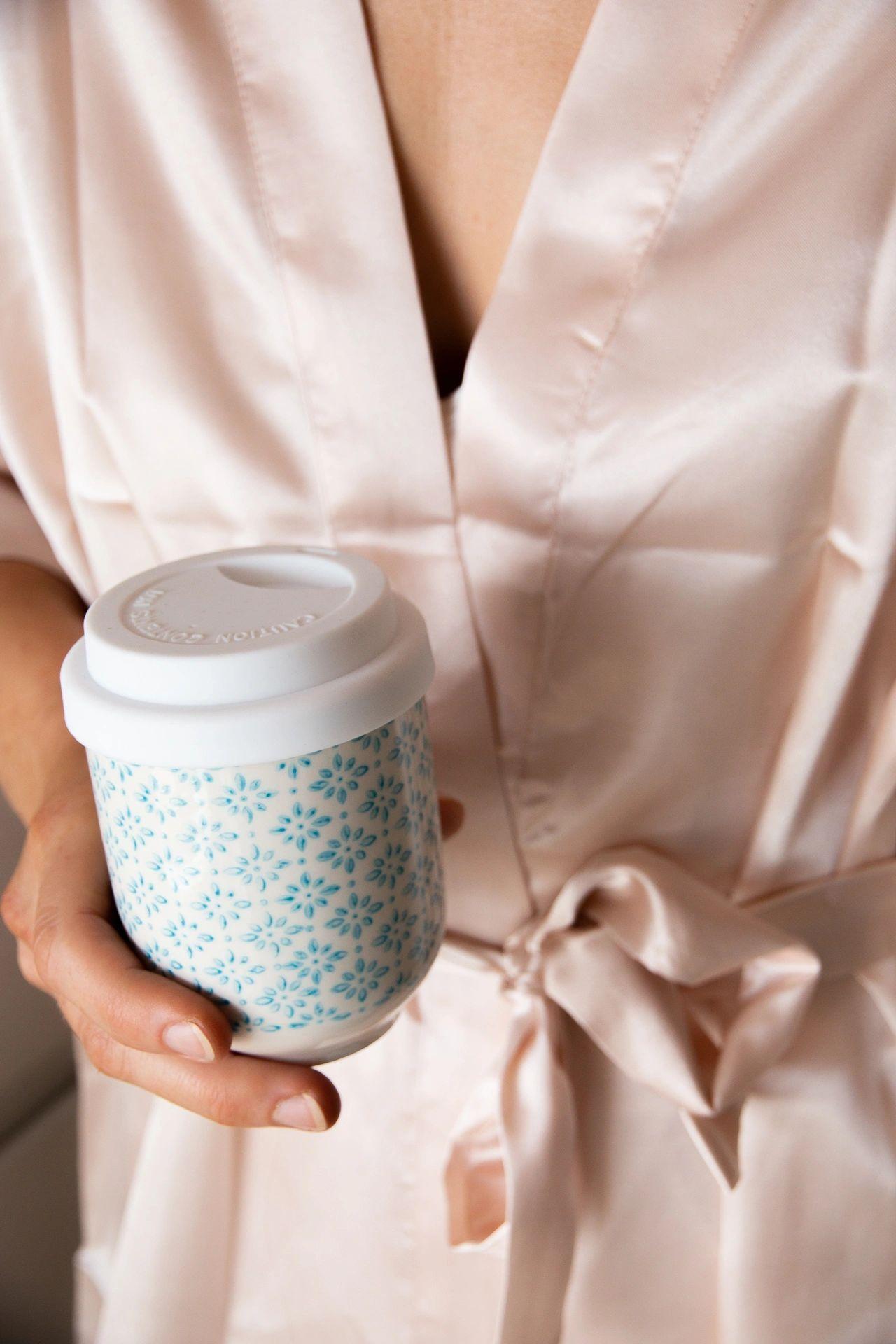 Amazing Hand Printed Ceramic Takeaway Mugs: Hamper My Style
